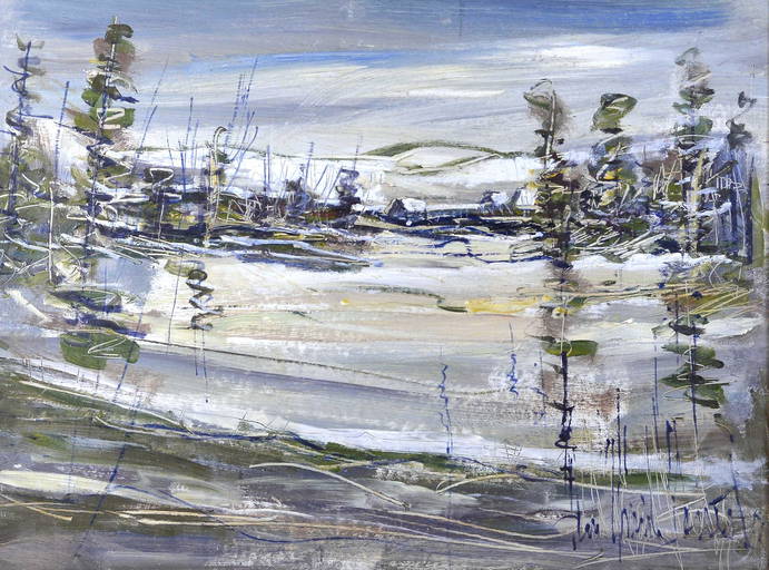 Genest, Paul Émile Scène D'hiver