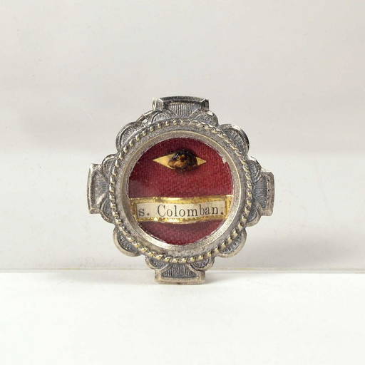 Relic Of Saint Columbanus With Certificate