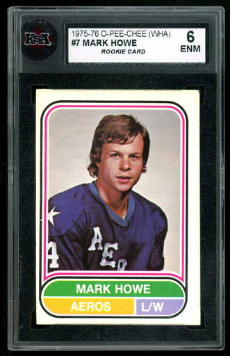 1975 76 O Pee Chee (wha) #7 Mark Howe Rc