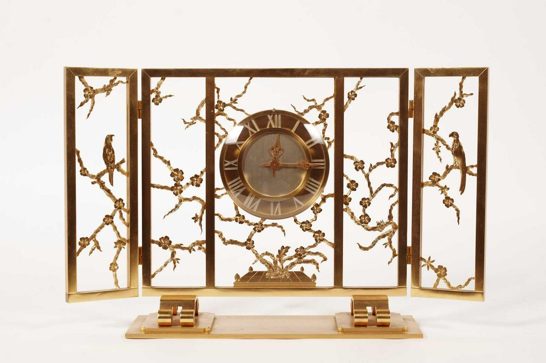 Hour Lavigne - Gilt Bronze Clock Auction