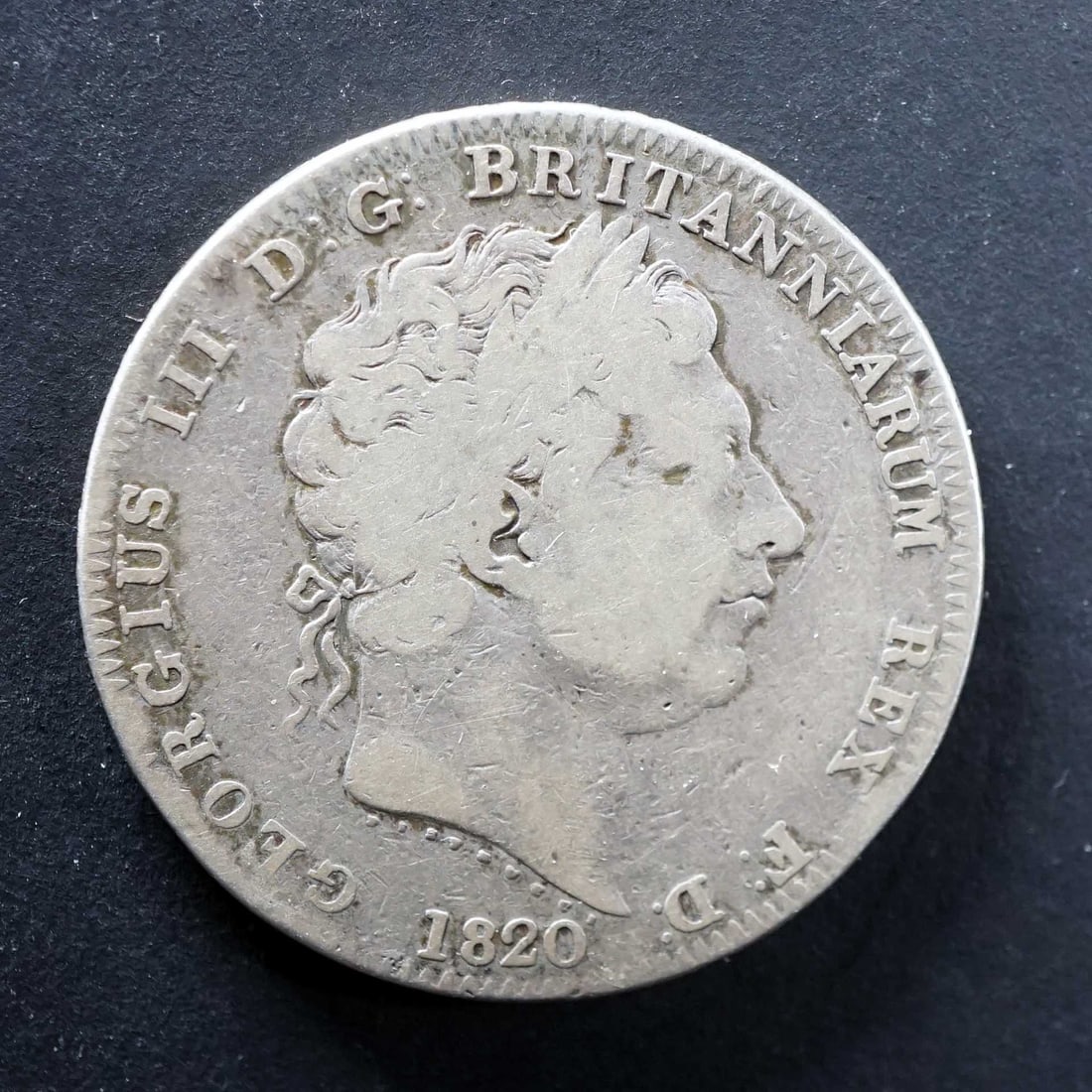 Great Britain Crown 1820 Lx Km# 675 Fine+ Auction