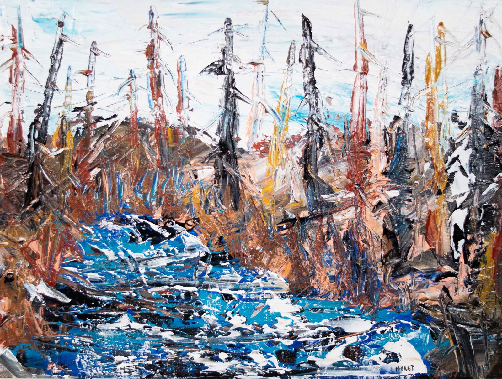 Noël, Joseph Yves - Rivière (1948-) Auction