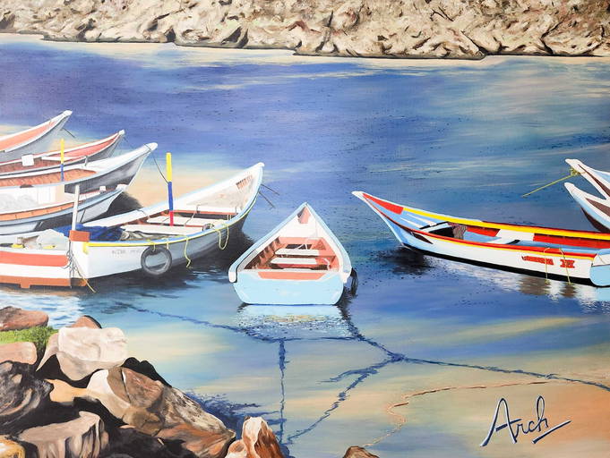 Archambault, Charles Barques Prã¨s Des Rochers 2023