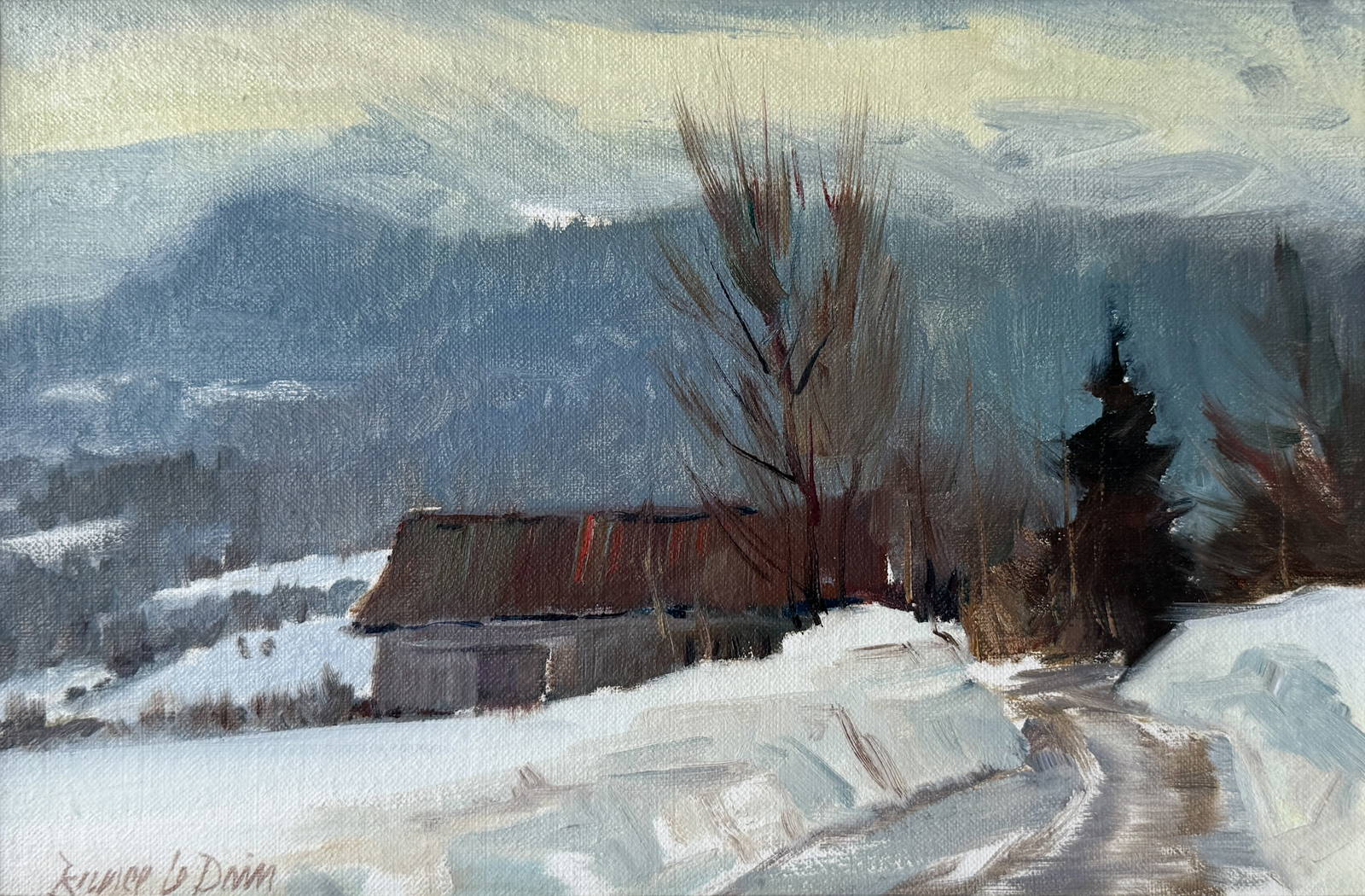 Le Dain, Bruce - Snow Covered Path Auction