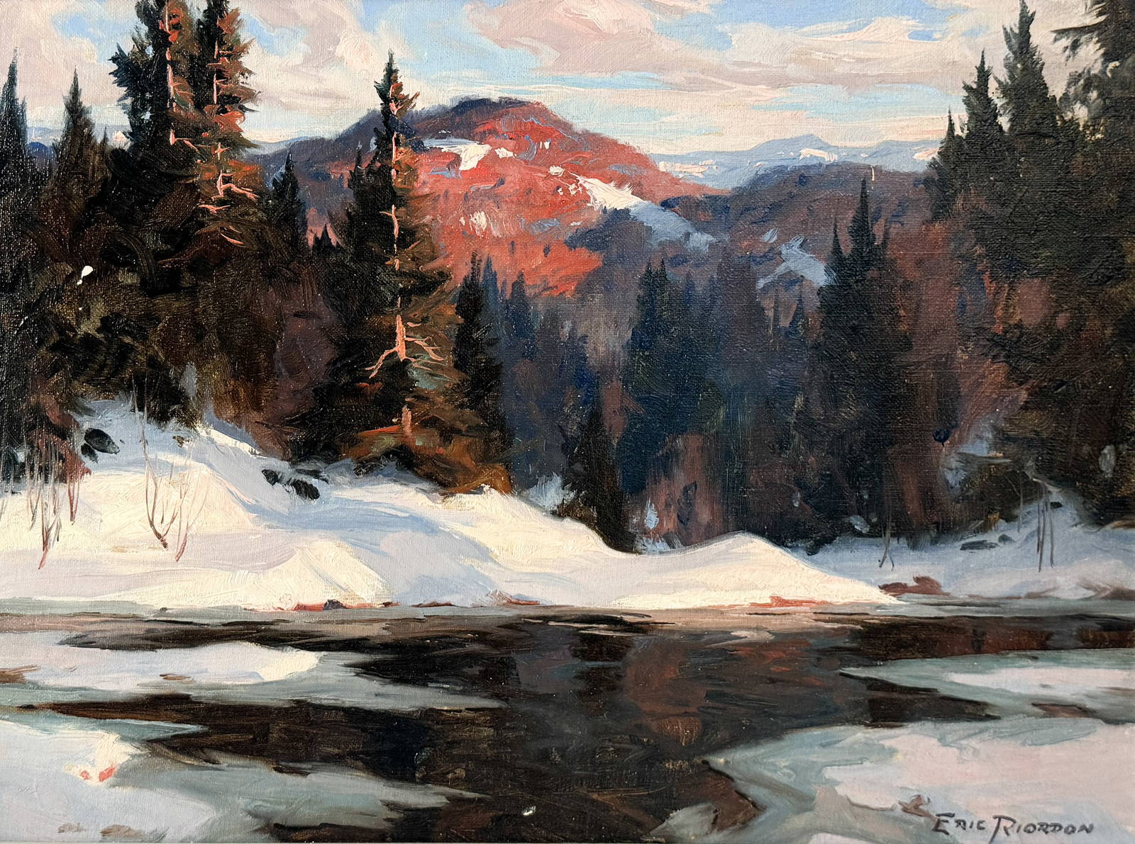 Riordon, Eric - "a Corner Of The North River" - 1949 Auction