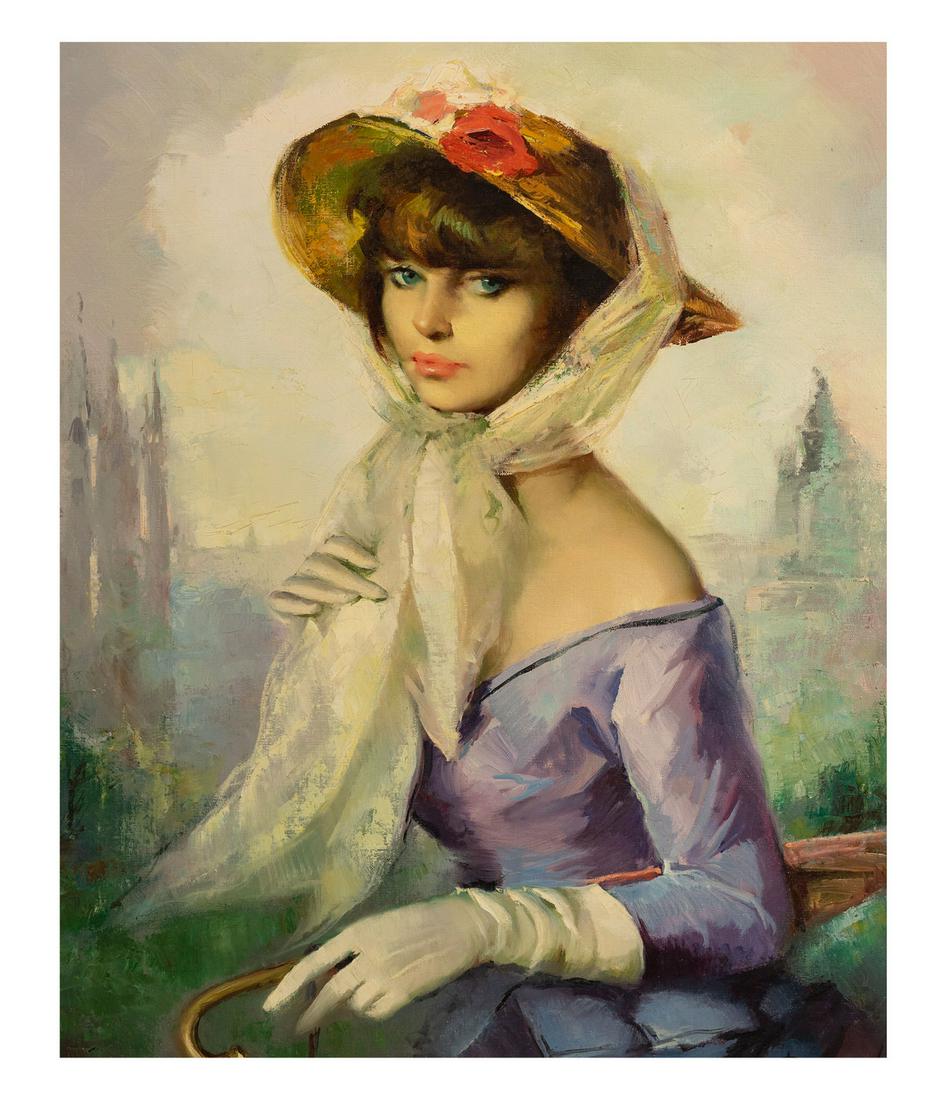 Jose Puyet - Portrait of a lady - Feb 11, 2020 | Capsule Gallery ...