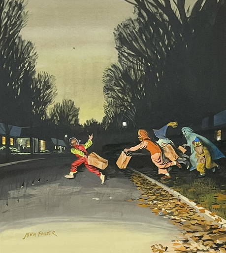 John Falter - Halloween - Nov 17, 2022 | Capsule Auctions in NY