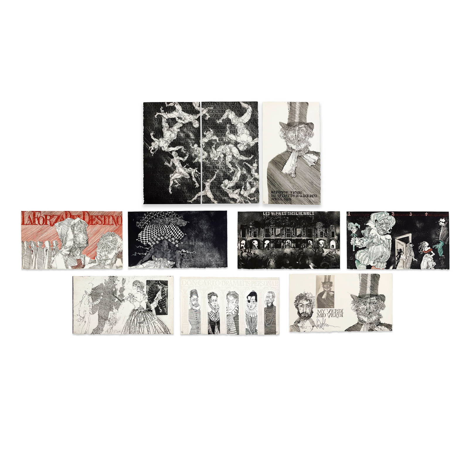 David Schorr - Collection Of Etchings (10 Works) Auction