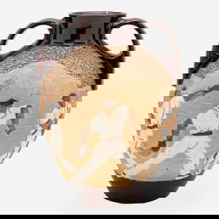 Amphora Monumental Fates Vase. Auction