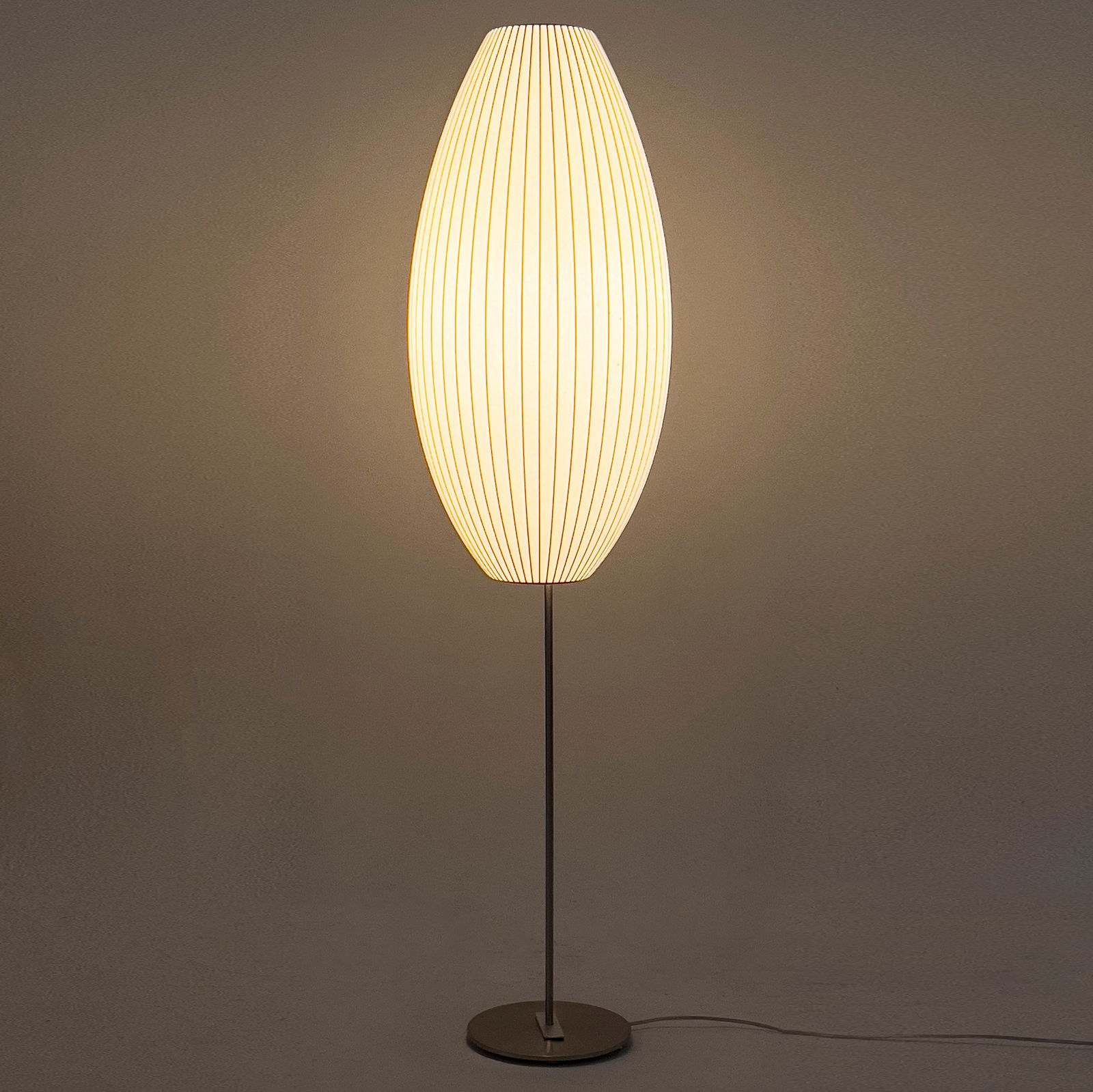 George Nelson - Cigar Lotus Floor Lamp Auction