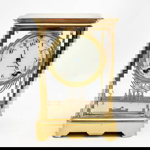 Antique Seth Thomas Long Alarm Clock Auction