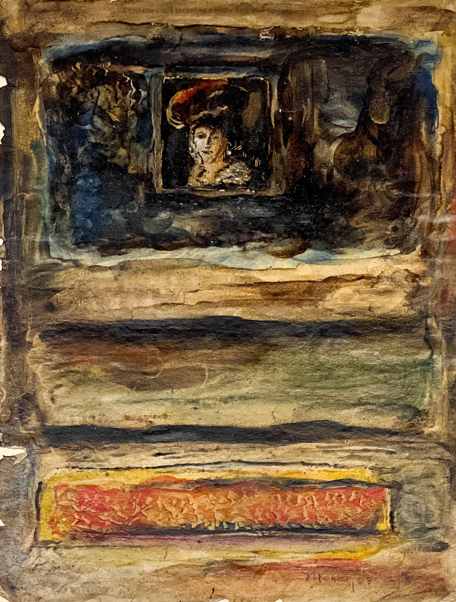 Martha Mckay - Untitled (portrait Of Woman) Auction