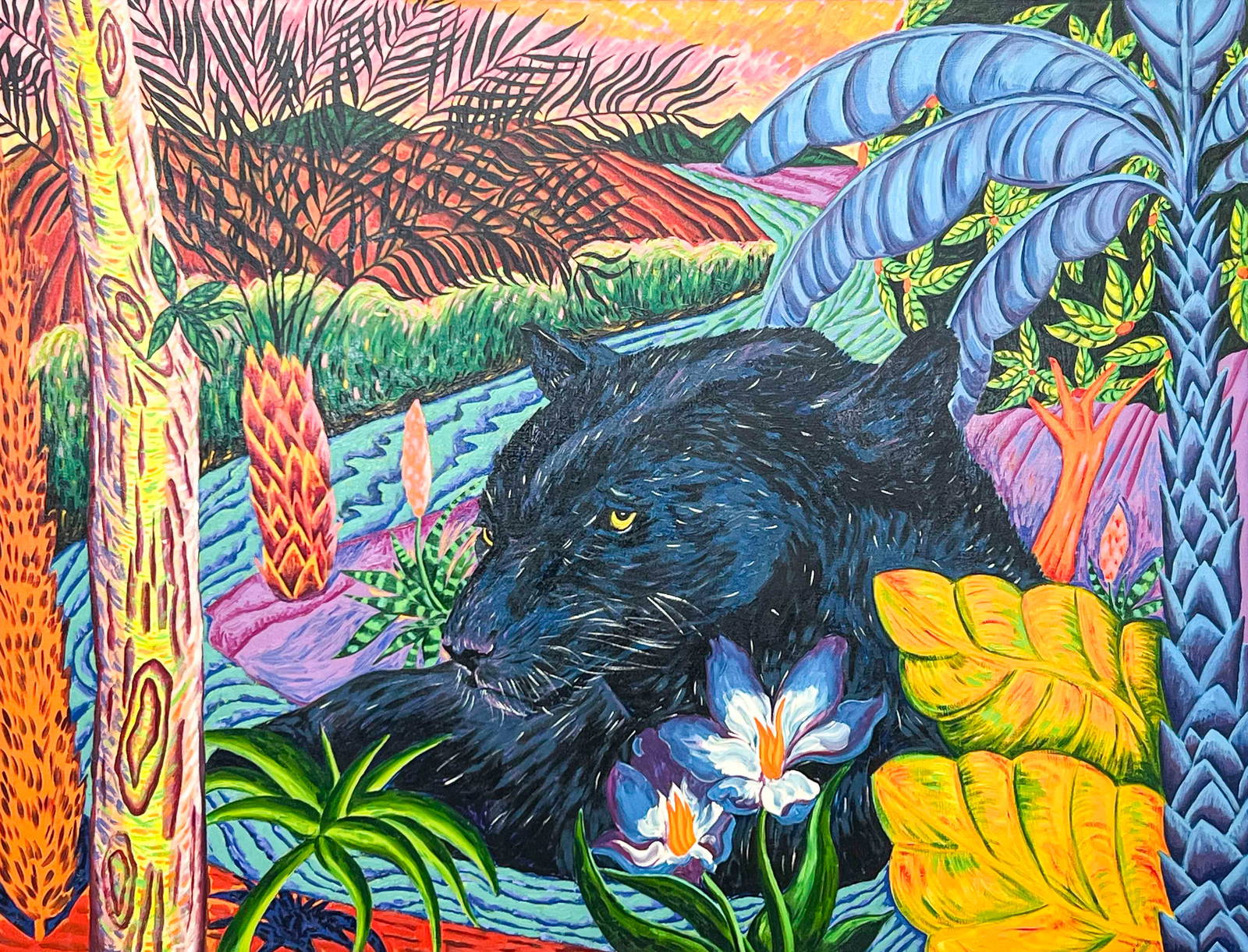Janet Cooling - Black Leopard Auction