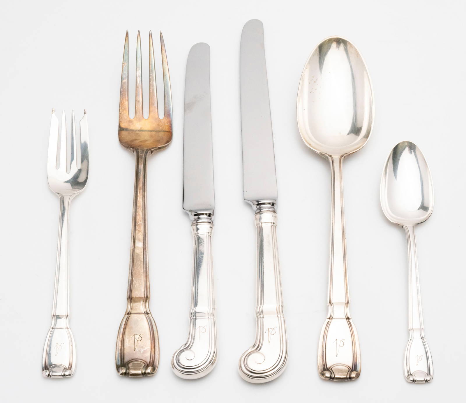Tiffany And Co. Castilian Sterling Silver Partial Flatware Service, 28 ...