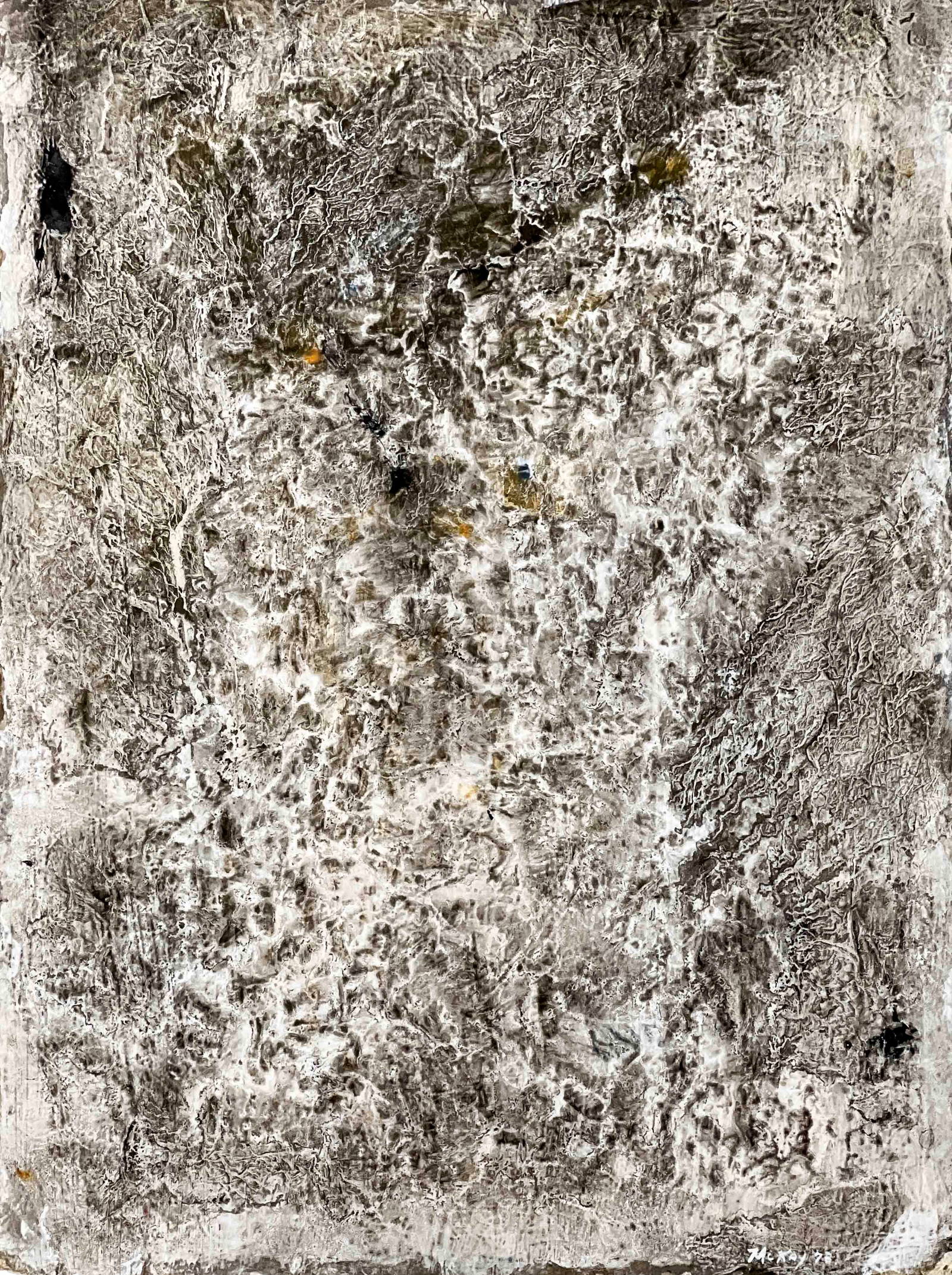 Martha Mckay - Untitled (black And White Composition) Auction