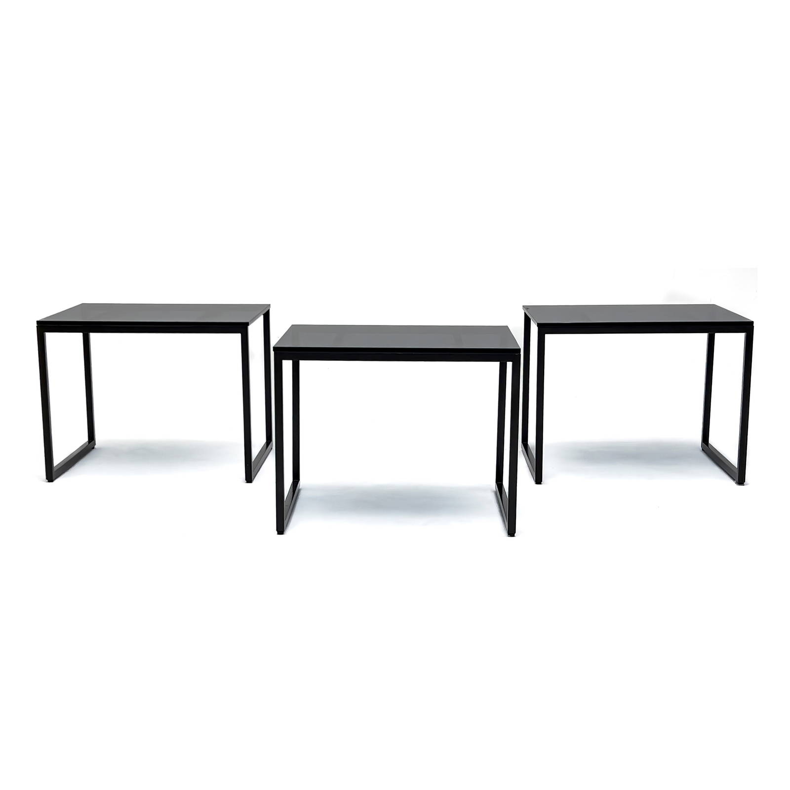 Calvin Klein - Glass Top Metal Side Tables, Group Of 3 - May 22, 2025 ...