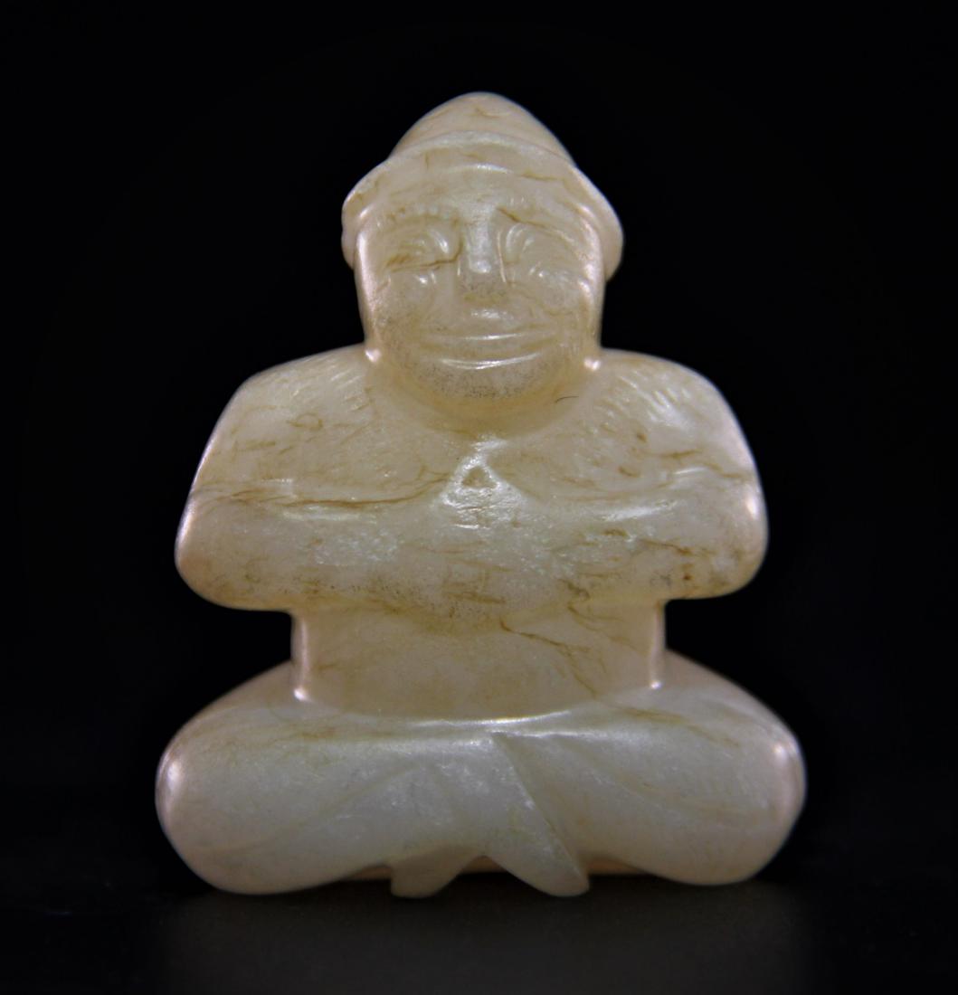 Han Dynasty - Carved Jade Figure