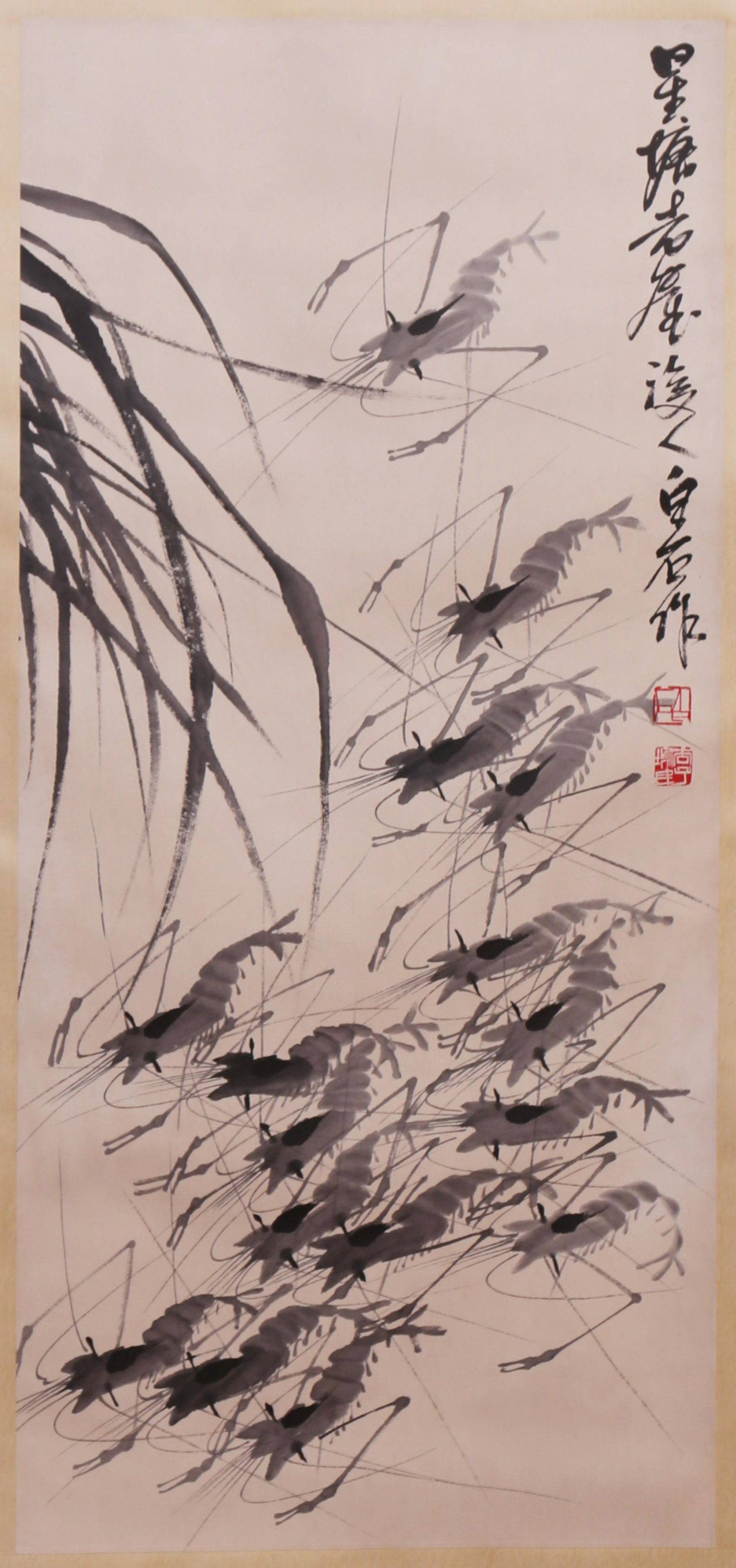 Qi Baishi Shrimp Painting - Jun 27, 2020 | TG Bowo Inc. in CA