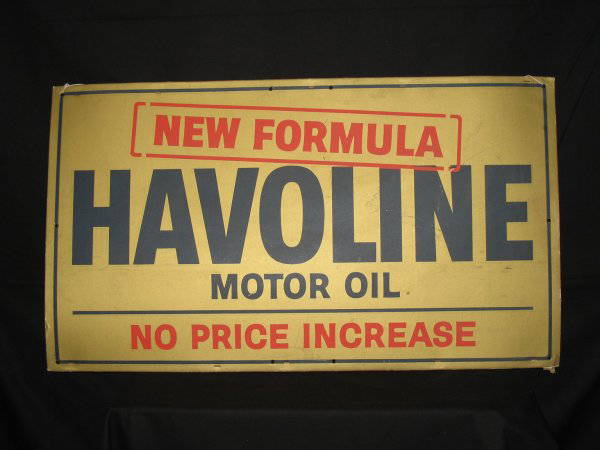 Vintage Texaco Havoline Cb Sign