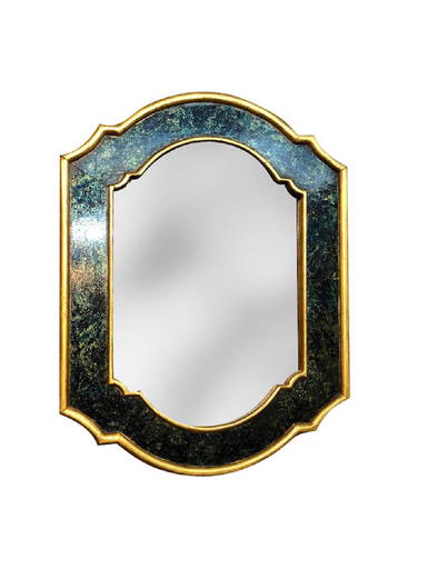 Isabel O'neil Studio Painted Art Deco Mirror