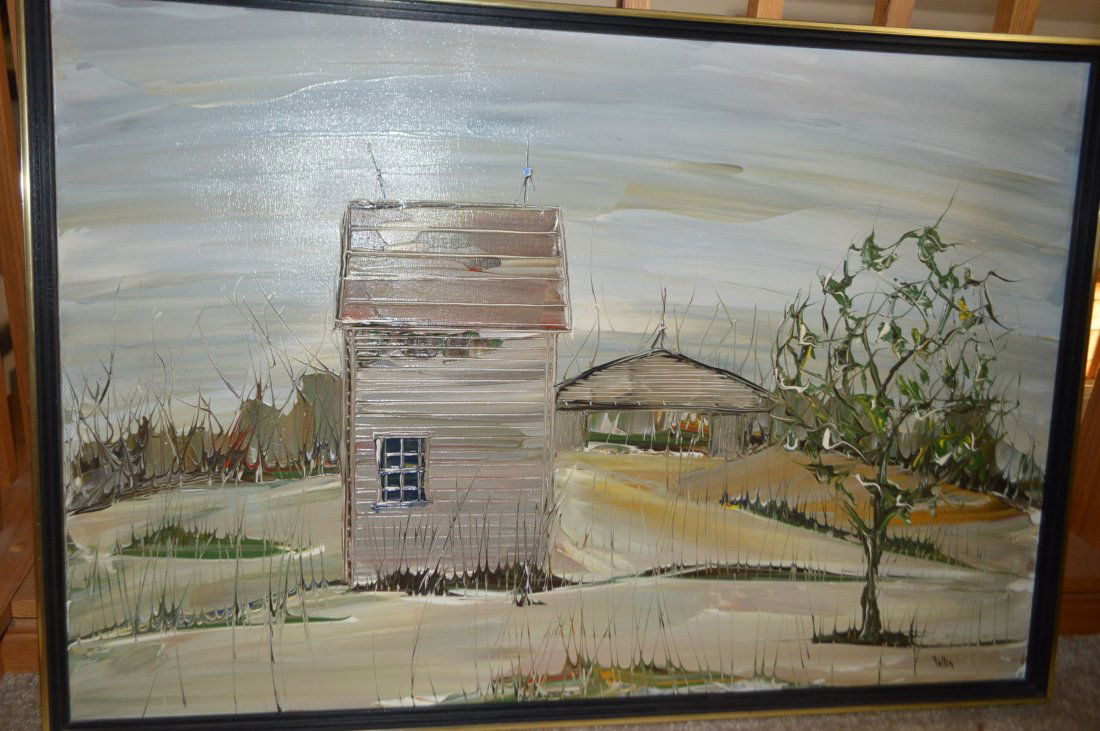 Ted R. Fuller (1924-1972) Oil on Canvas