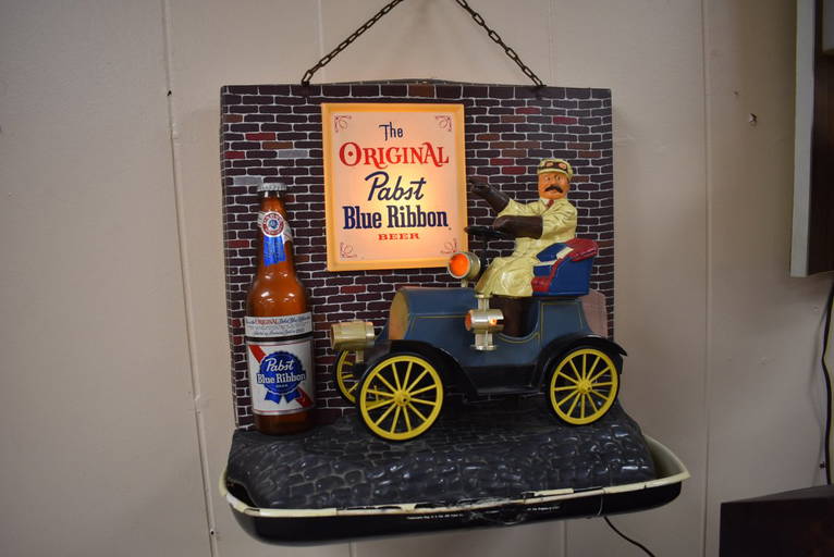 Vintage Pabst Blue Ribbon Beer Sign