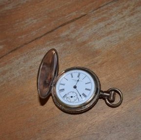 Vintage Hercules Pocket Watch Hunter Case Lever Set