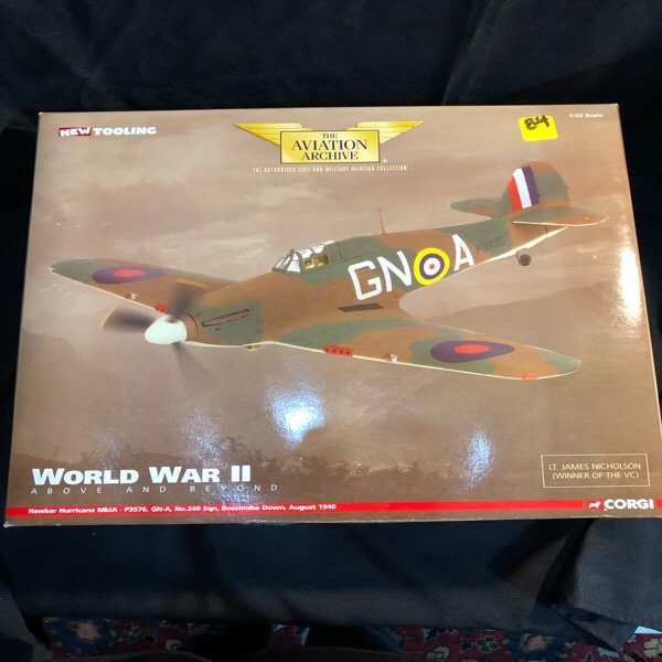 Corgi Hawker Hurricane Model Airplane