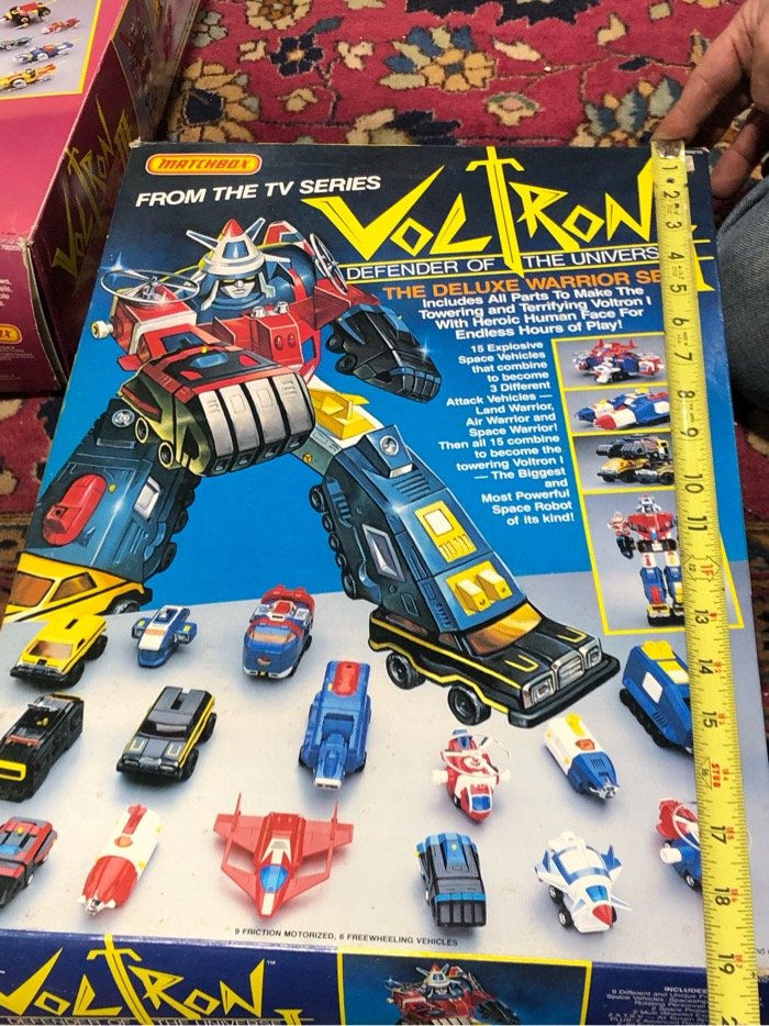 1984 Matchbox Voltron I 700210 Transformer Large