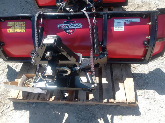 Boss 5' Plow for Toro Grandstand 60" Mower serial number 405561530 Part ...