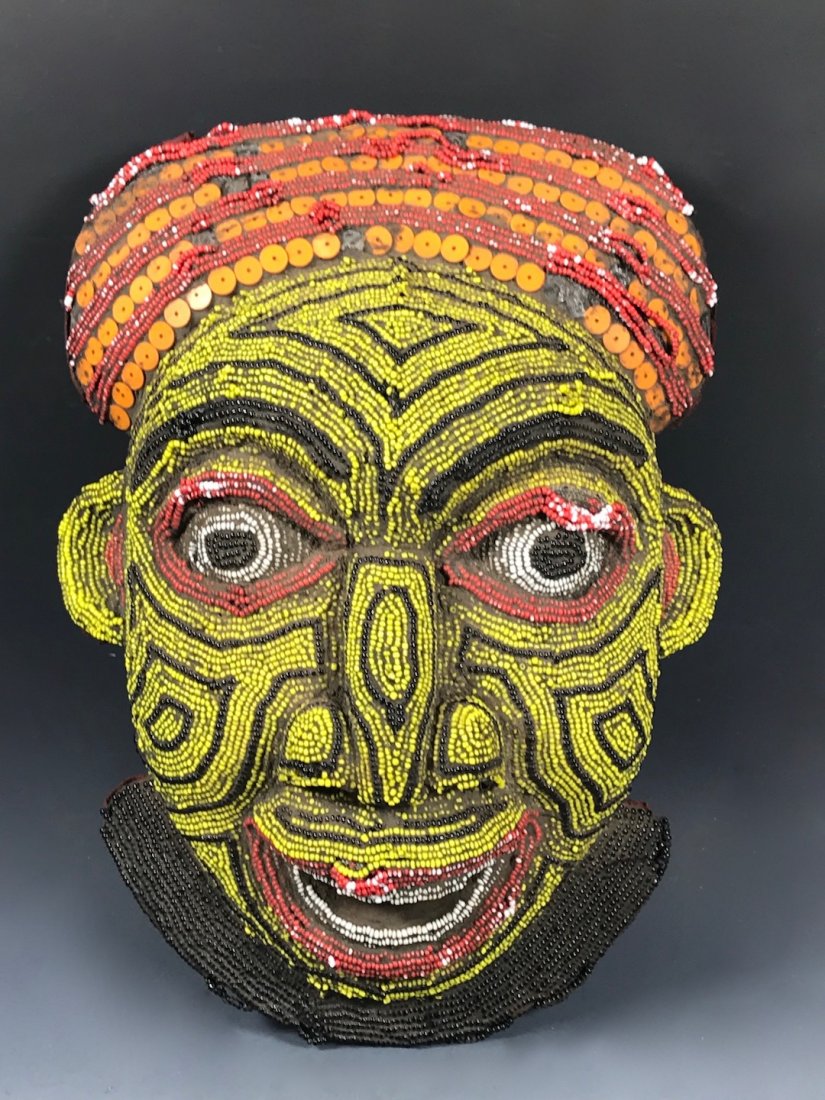 Bamileke Beaded Mask