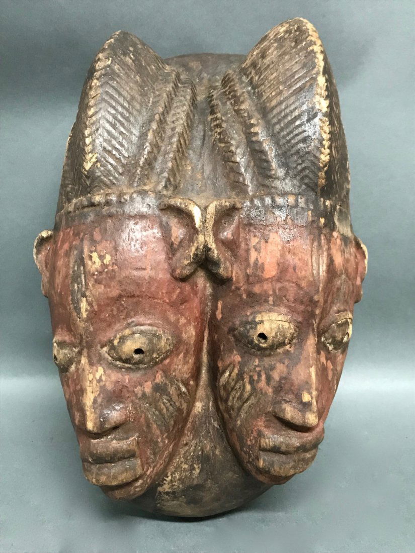 Double Face Yoruba Mask