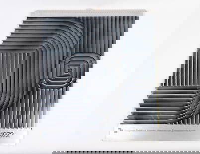 Ein Domberger Siebdruck-kalender 1970 Op Art Calendar (a) Auction