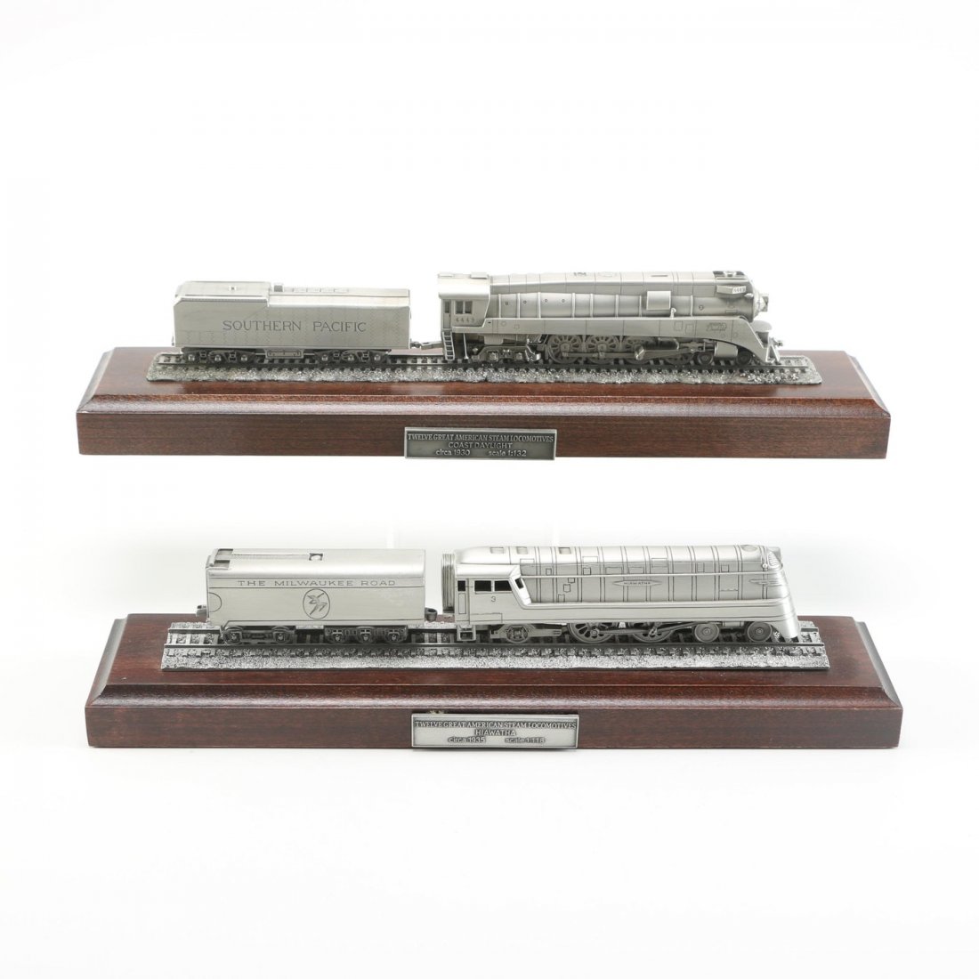 "Coast Daylight" & "Hiawatha" Scale Pewter Model Train - Nov 11, 2019 ...