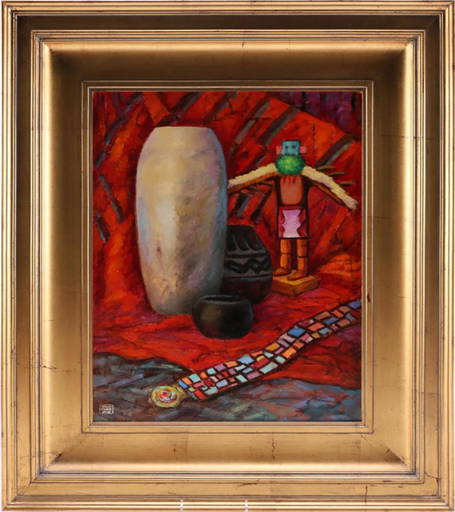 Modern Still Life Oil Painting By Jacques Colbert