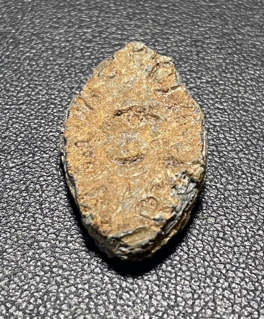 Medieval Lead Ecclesiastical Vesica Seal Matrix