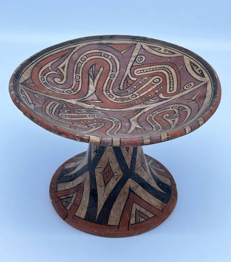 Pre-Columbian, Panama, Cocle Polychrome Pedestal Dish - Oct 03, 2021 ...