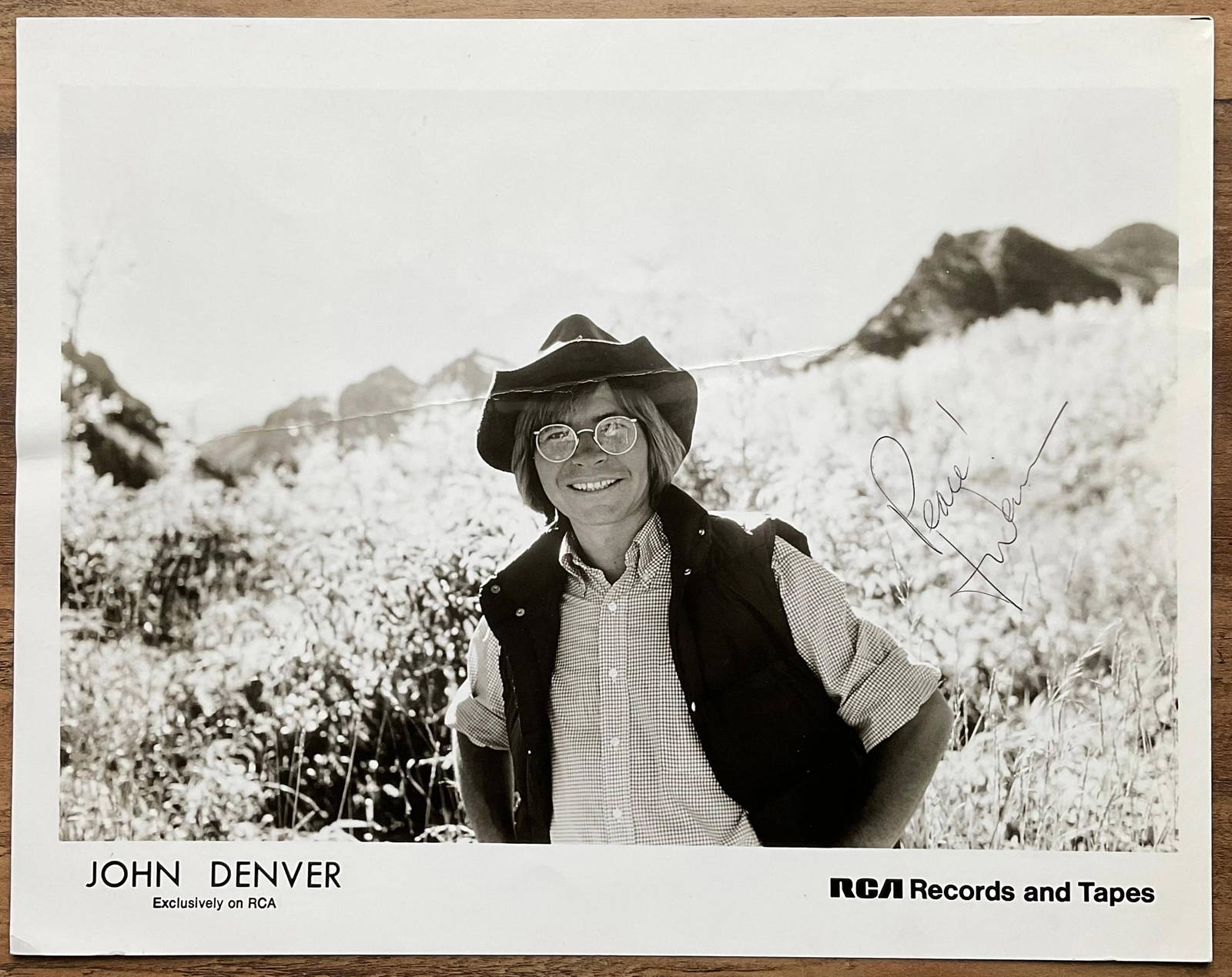 John Denver Signed Photograph Auction