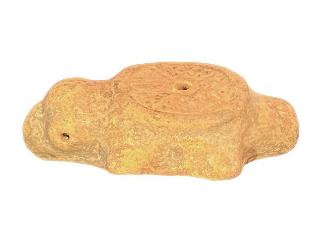 Pre-columbian Mayan Terracotta Turtle Whistle Auction