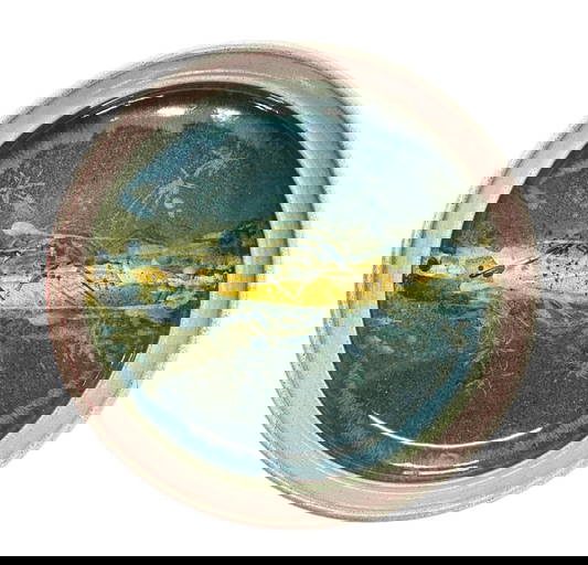 Timothy Weber Hand Thrown & Glazed Pottery Bowl