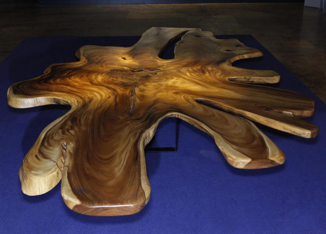 Live Edge Wood Tabletop, Samanea Saman Wood