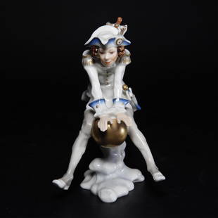 Karl Tutter For Hutschenreuther Figurine, Sun Worshiper