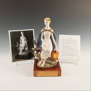 Cybis Large Porcelain Figurine Sea Nymph Mermaid