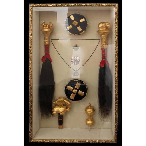 African Regalia From Asante Tribe In Ghana