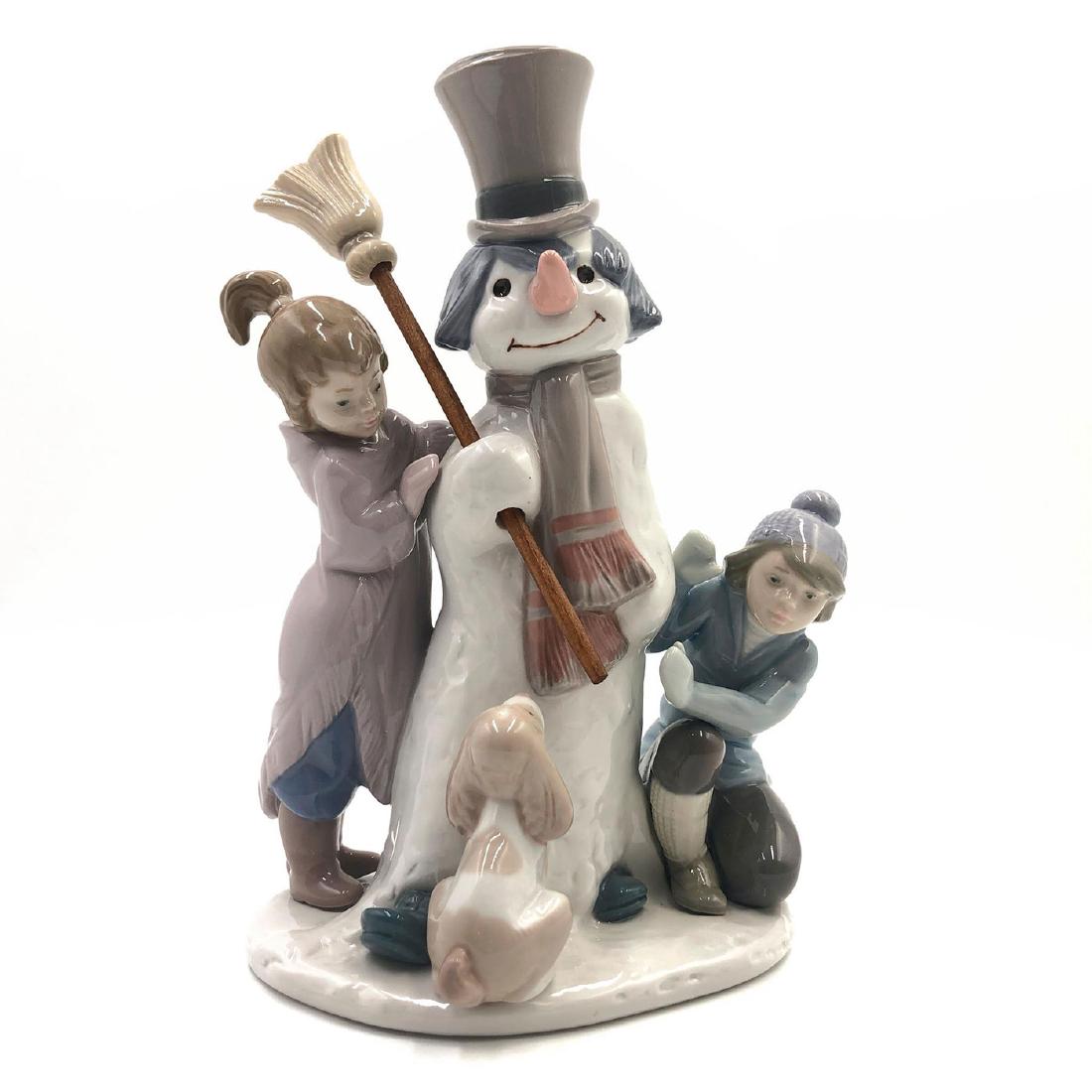 LLADRO FIGURINE THE SNOW MAN
