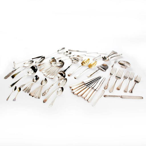 Large Group Of Miscellaneous Sterling Silver Flatware