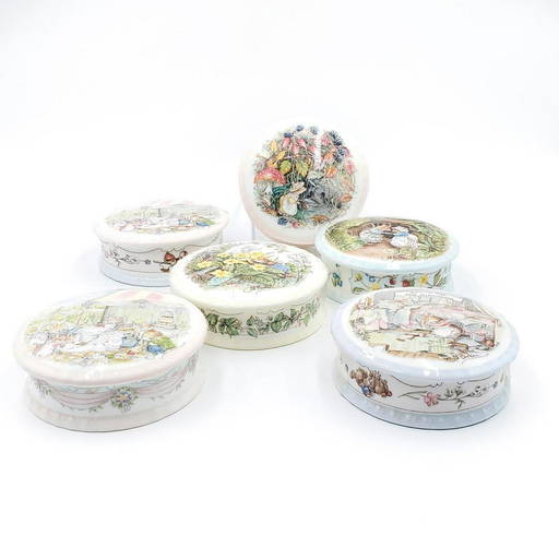 5 Doulton Brambly Hedge Gift Collection Trinket Box
