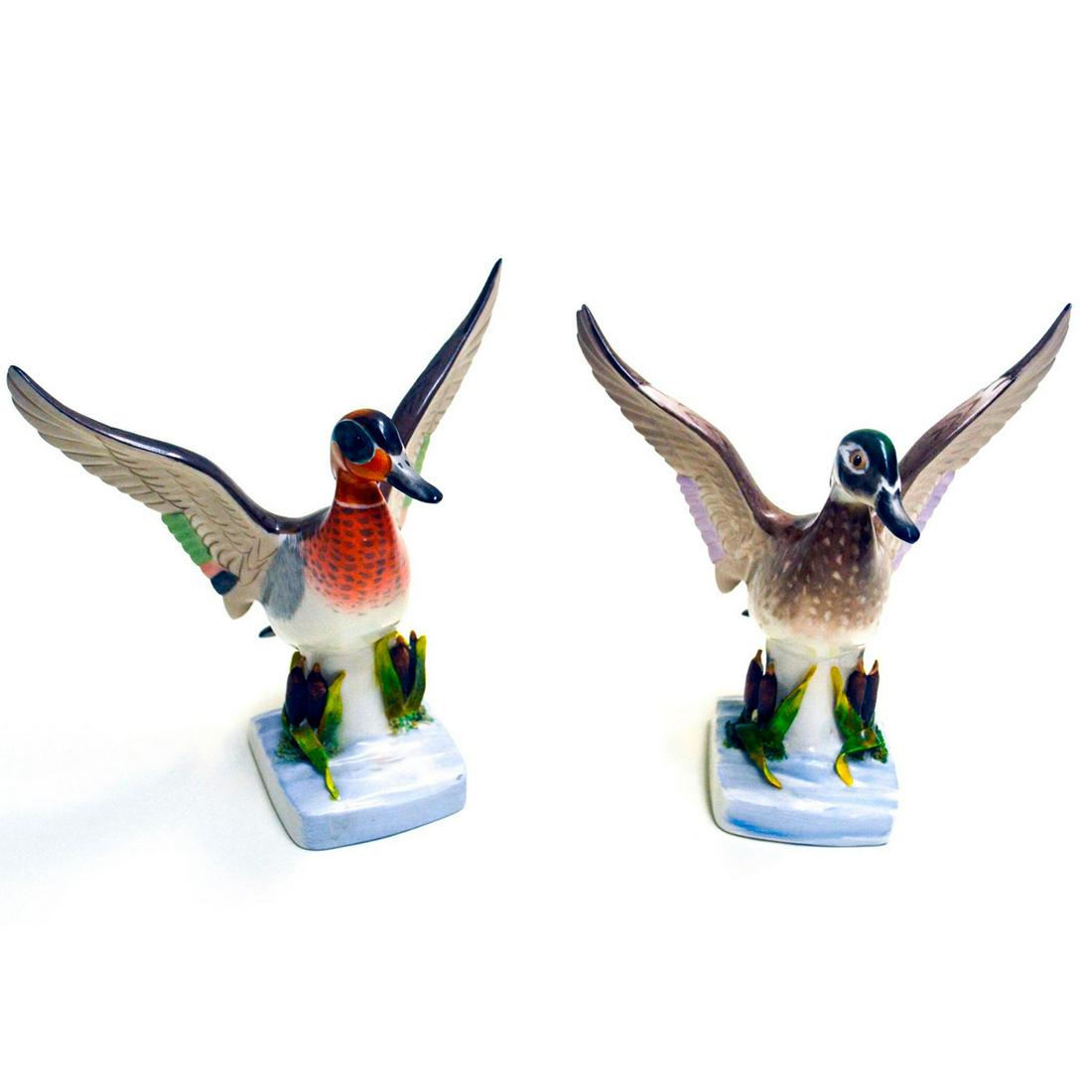 BOEHM PORCELAIN WOOD DUCKS, PAIR - Jan 18, 2020 | Whitley's Auctioneers ...