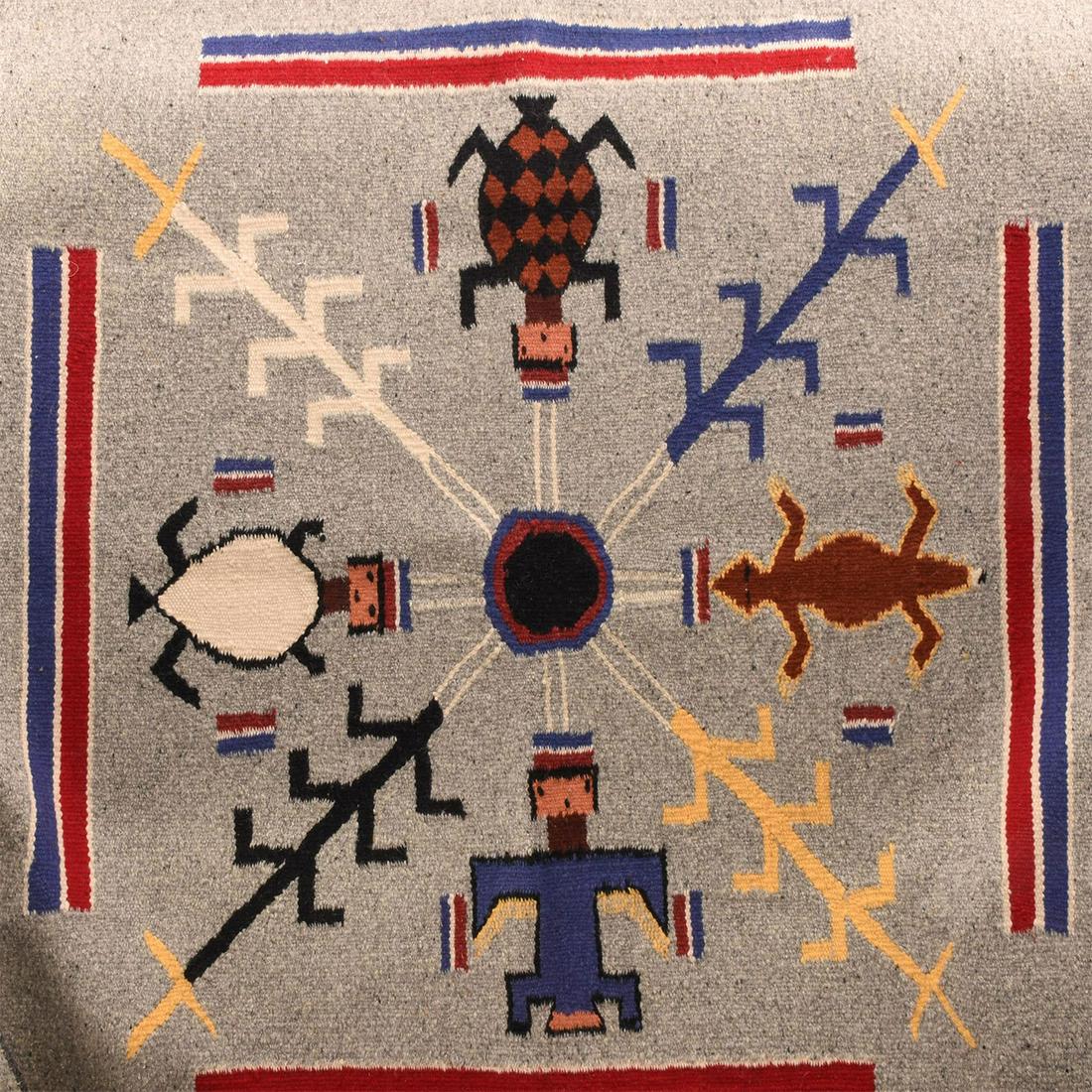 NATIVE AMERICAN NAVAJO SAND PAINTING WEAVING BLANKET - Mar 15, 2020 ...