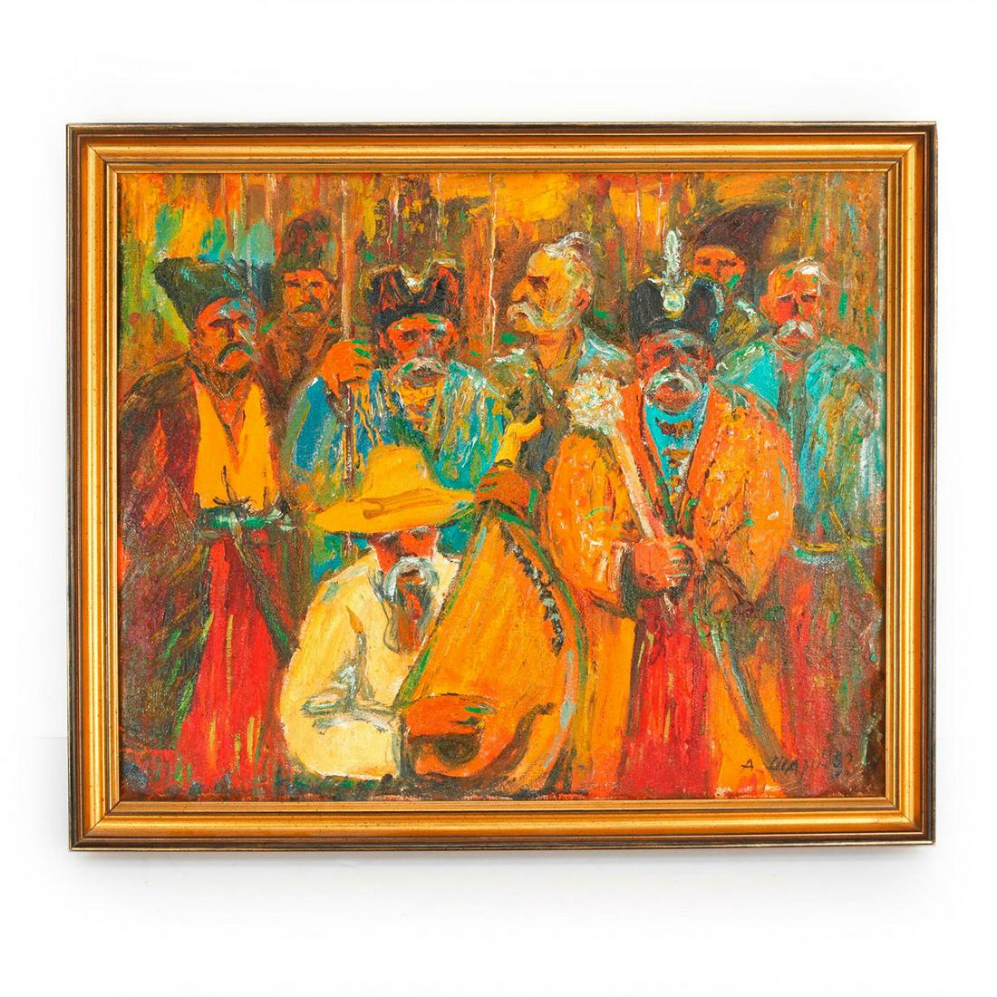 PAINTING OF KOSSAK MEN - Mar 15, 2020 | Whitley's Auctioneers in FL